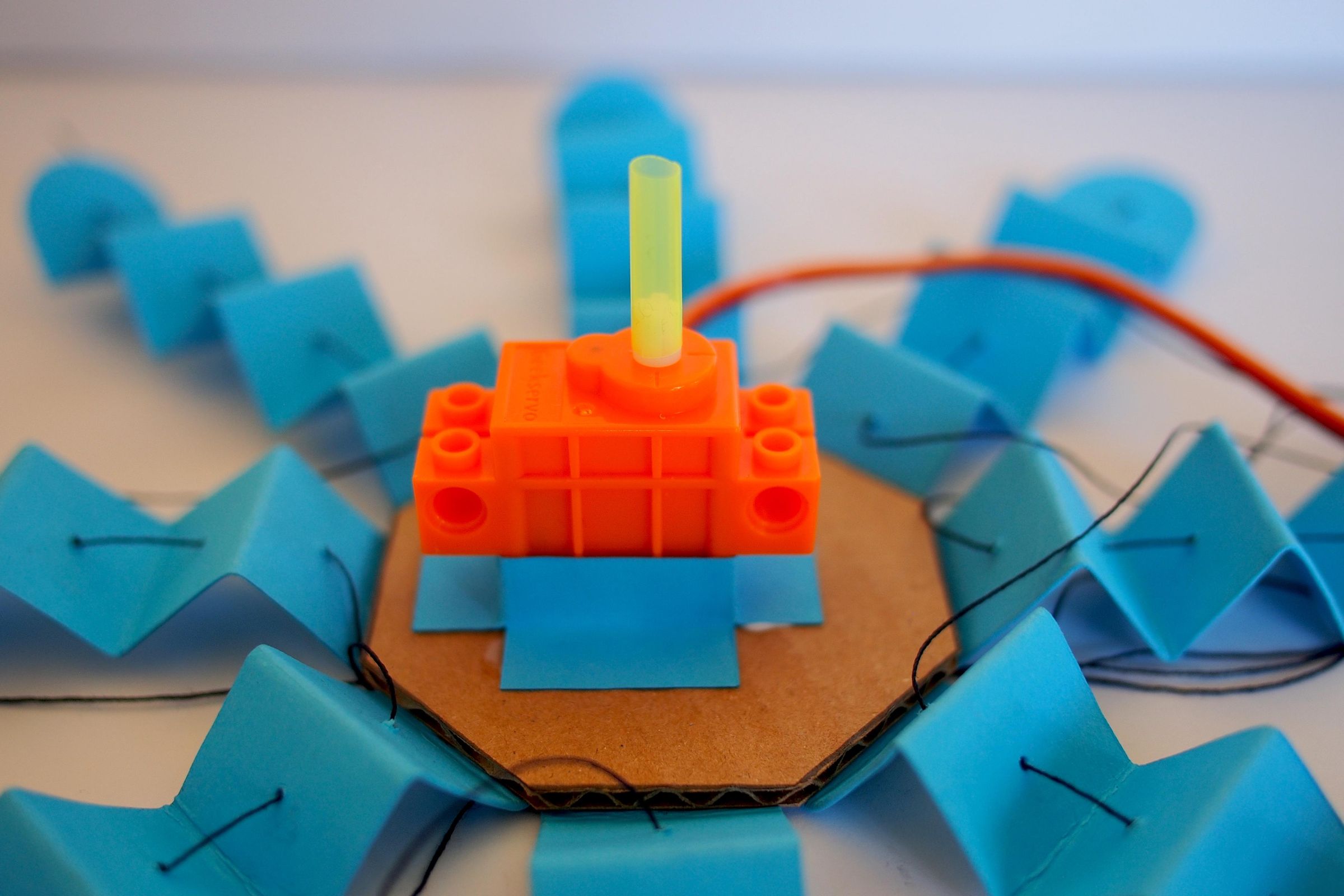 Robotic Paper Octopus (with Micro:bit) : 24 Steps (with Pictures ...