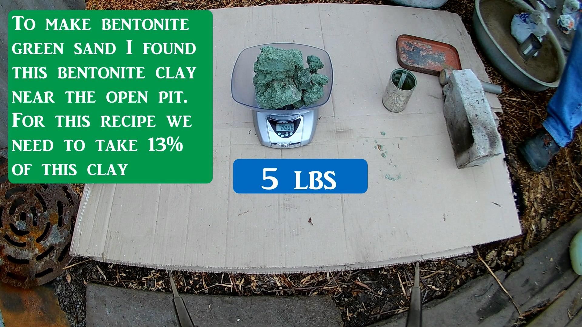 Bentonite Green Sand Recipe. Sticky, Oily and Just Great! : 5 Steps ...