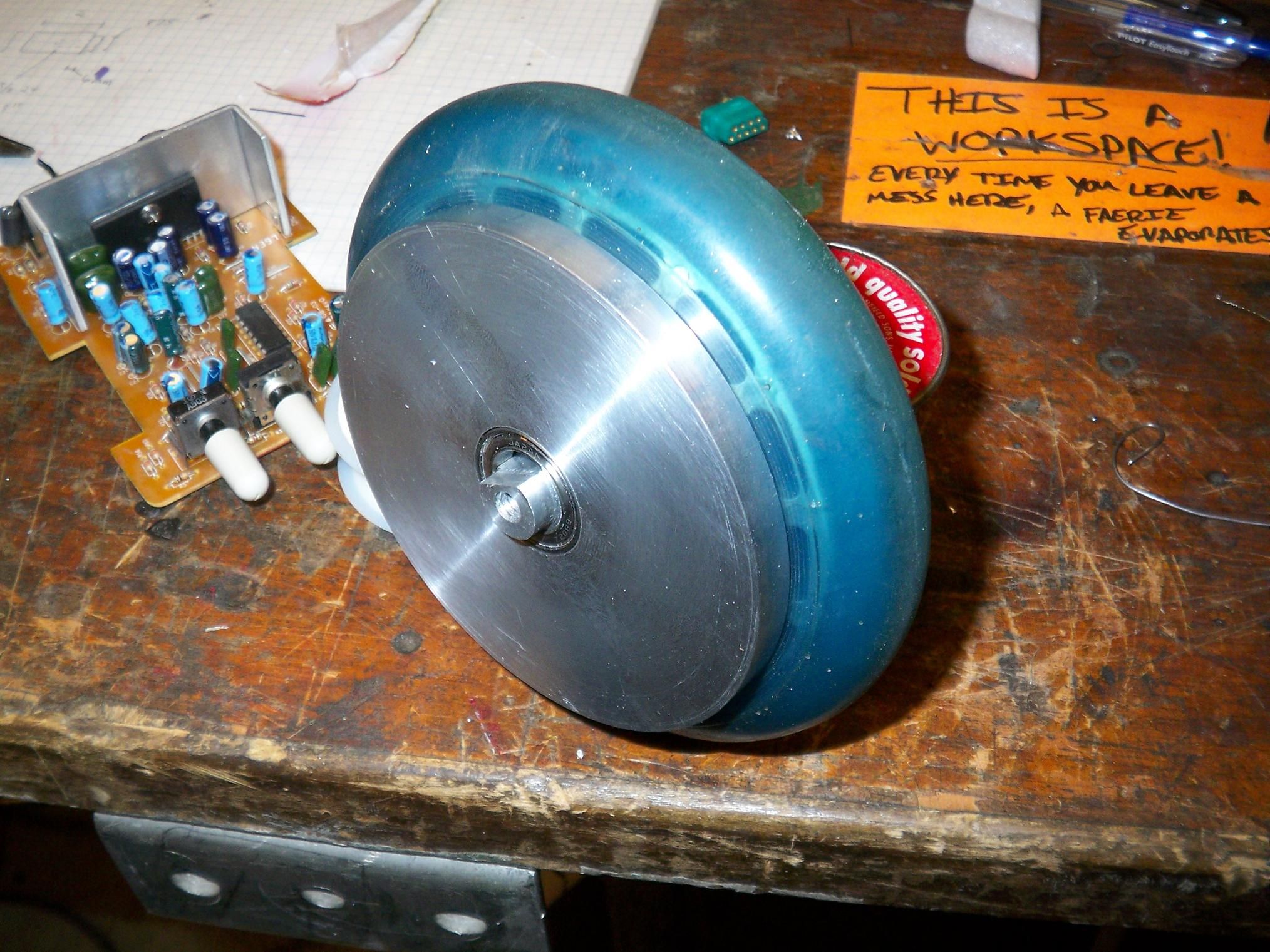 Make Your Own Miniature Electric Hub Motor : 14 Steps (with Pictures ...