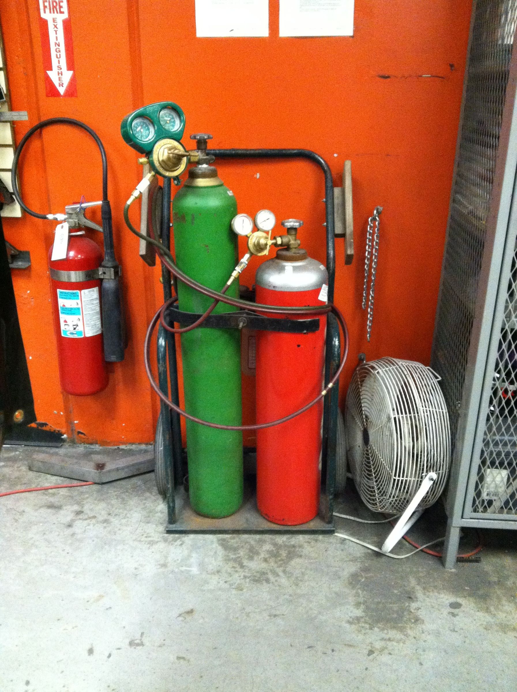 Setting Up the Oxy-acetylene Equipment at TechShop Menlo Park : 8 Steps ...
