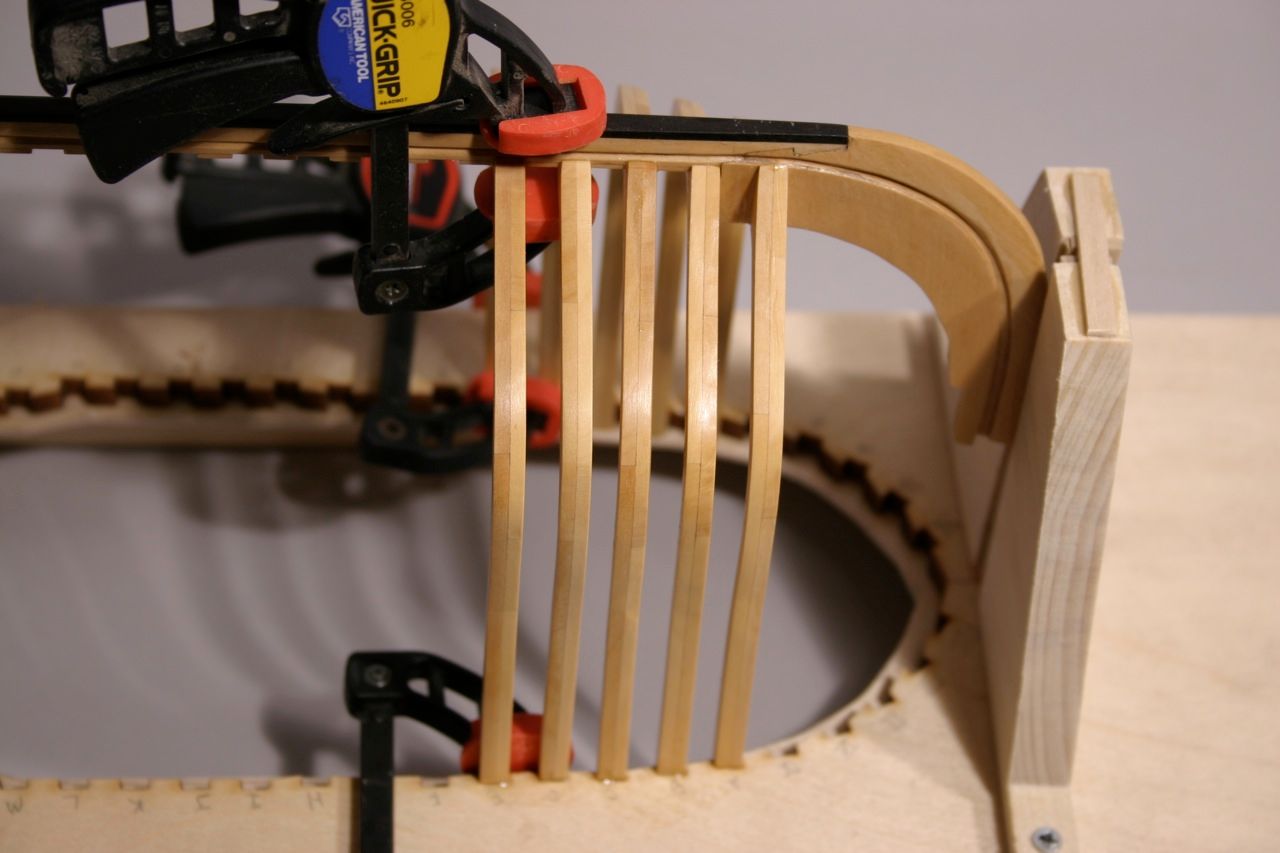 Build a Plank on Frame Model Ship : 19 Steps (with Pictures ...