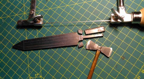 Weapons From Nail and Scrap Metal : 9 Steps (with Pictures) - Instructables