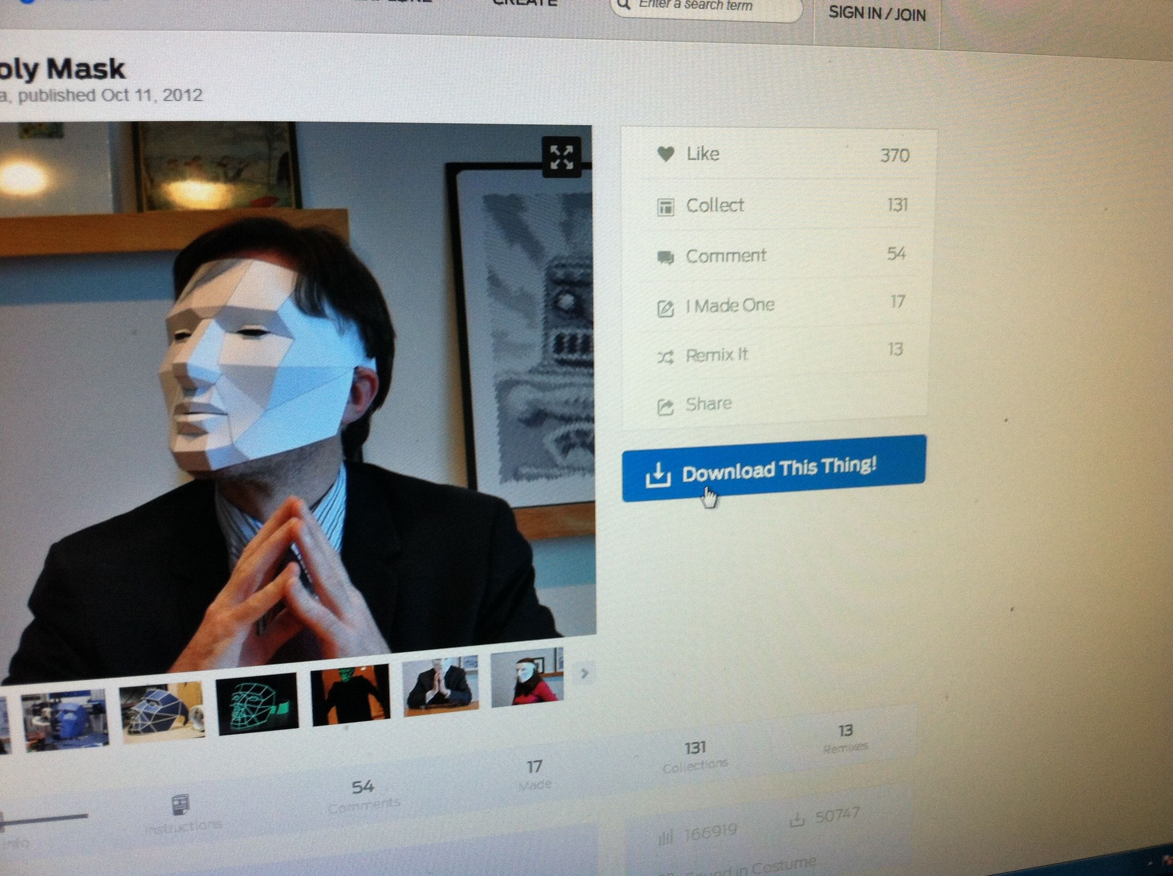 Awesome Polygonal Mask : 5 Steps - Instructables