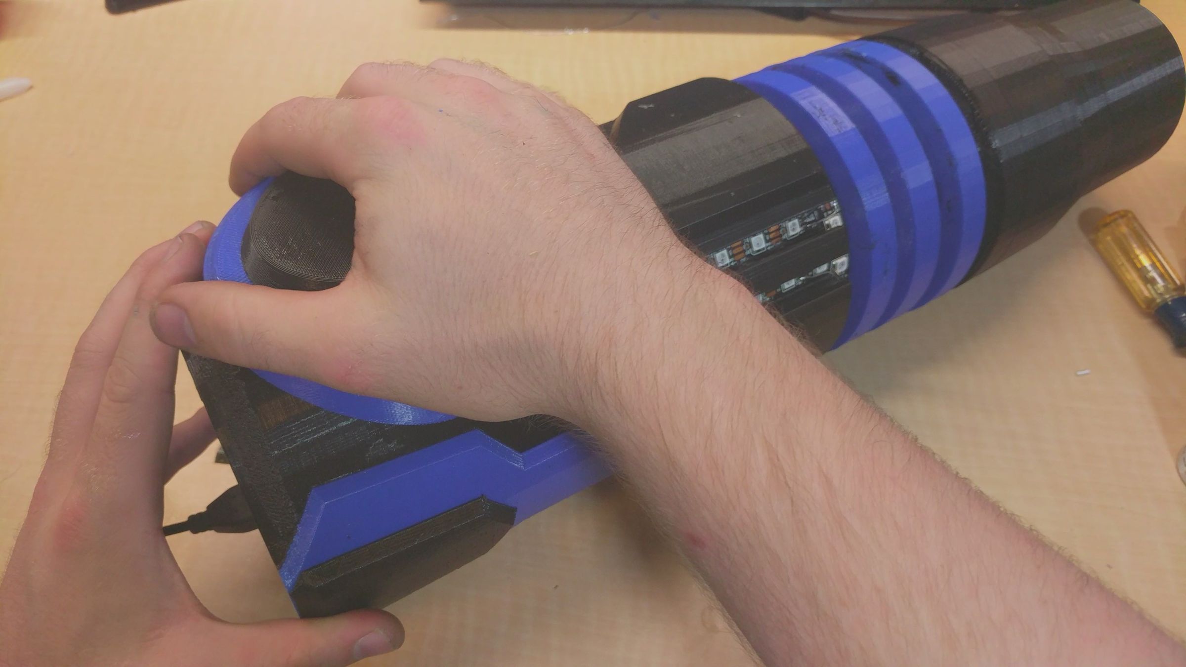 Real Laser Arm Cannon From Metroid! : 9 Steps (with Pictures ...