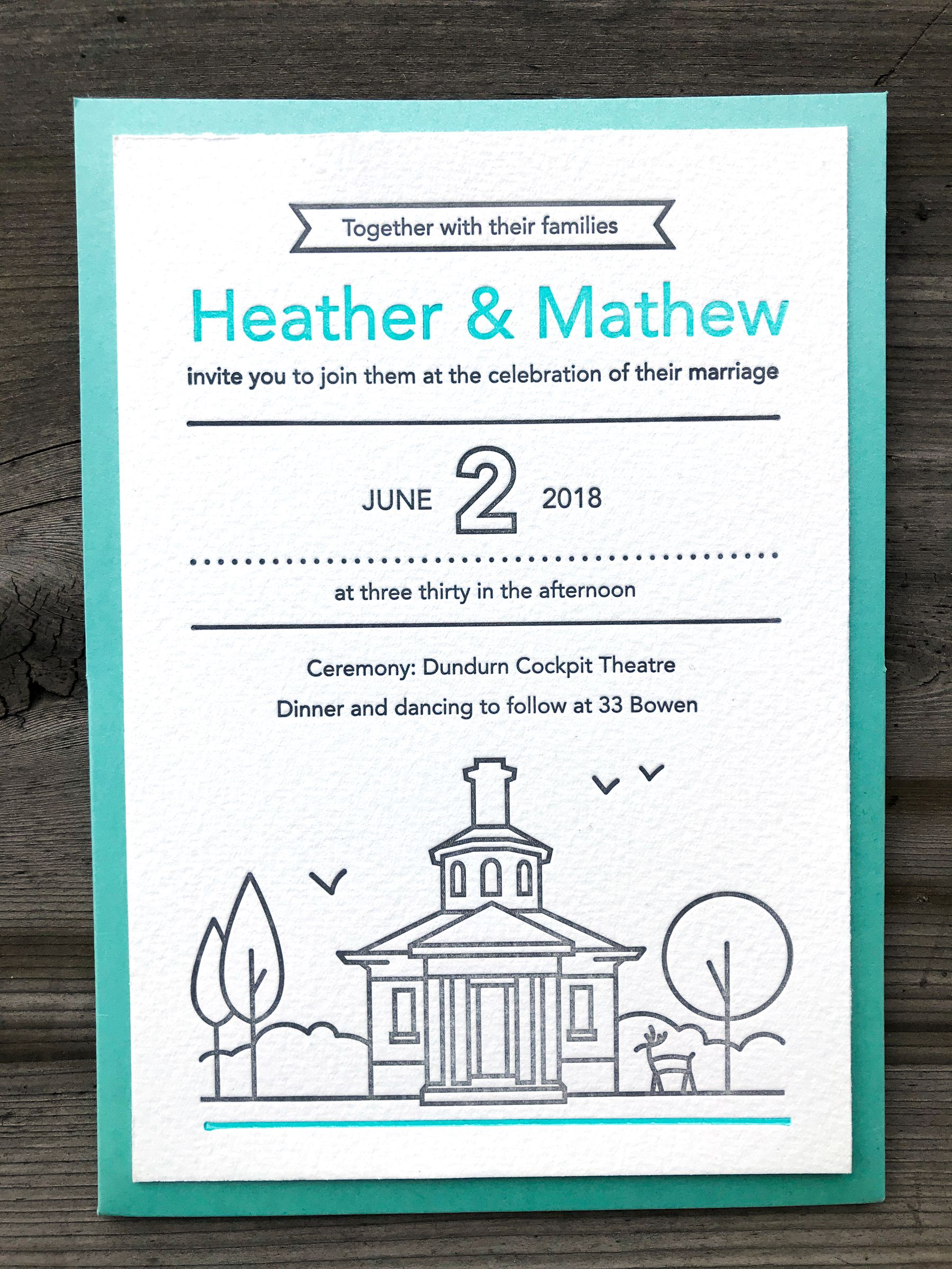 How to Make Affordable DIY Letterpress Wedding Invitations : 10 Steps ...