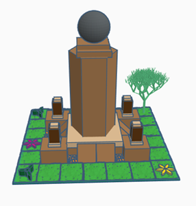Model of the Middle of the World (La Ciudad Mitad Del Mundo) on ...