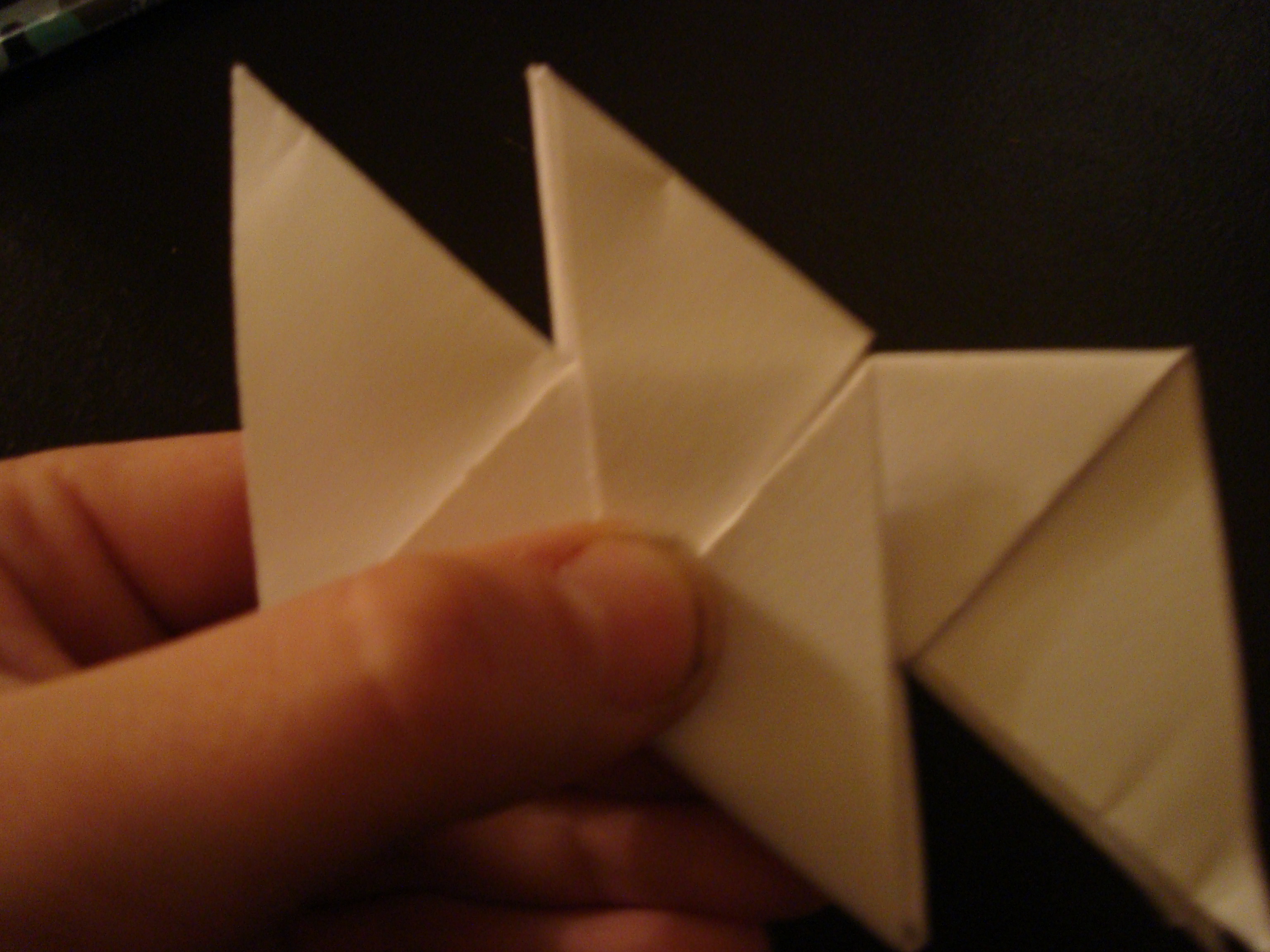 Origami Throwing Star : 5 Steps - Instructables