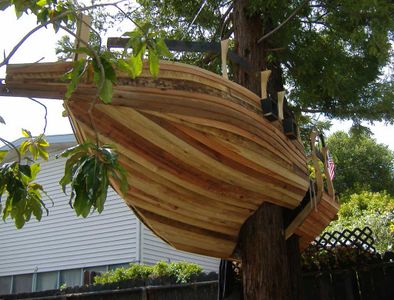 Pirate Ship Tree House : 8 Steps (with Pictures) - Instructables