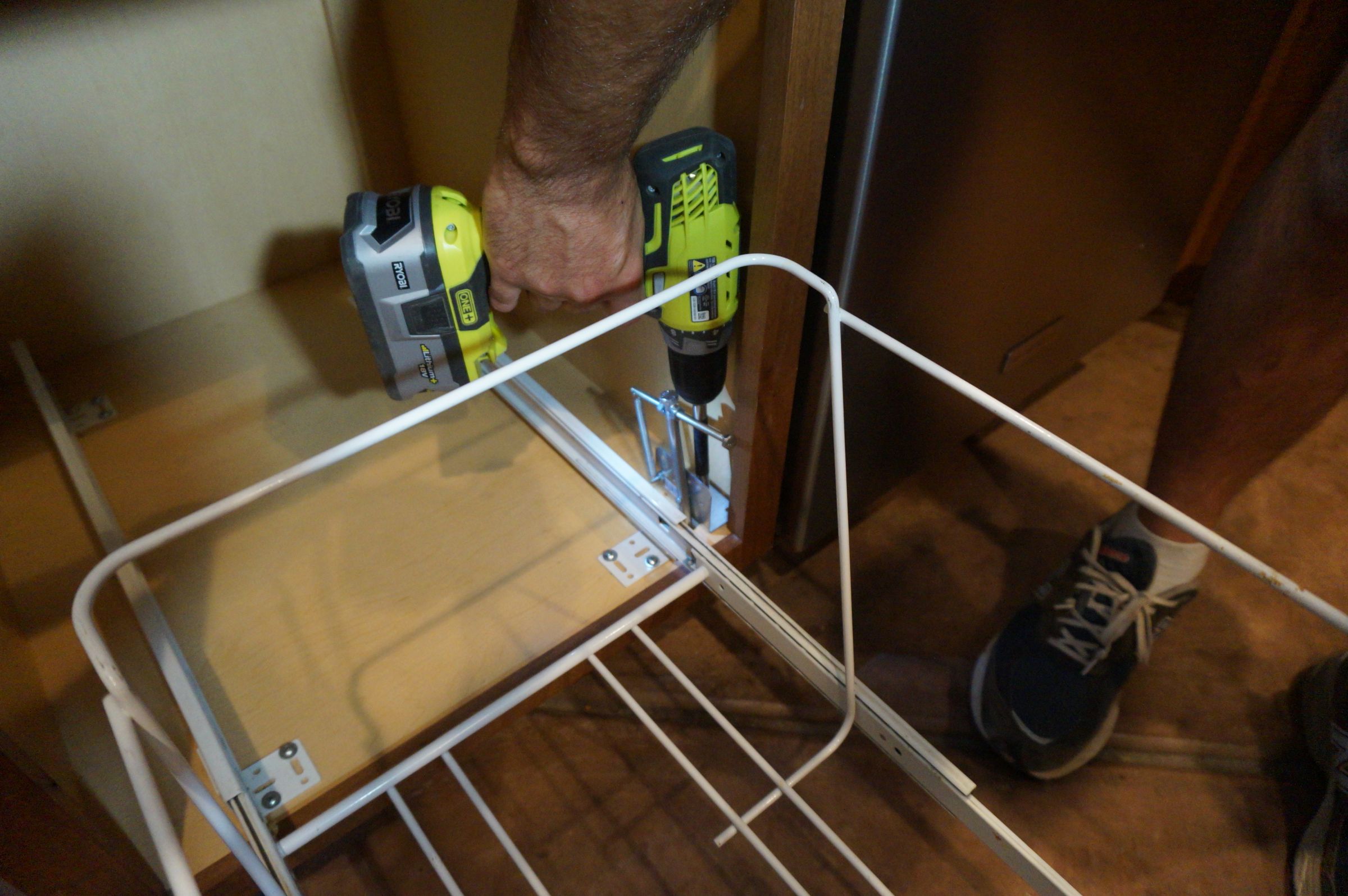 Cabinet Opener - Kick to Open : 8 Steps (with Pictures) - Instructables