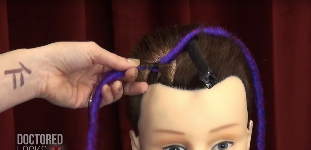 Installing Synth Dreadlocks on Short Hair : 8 Steps (with Pictures ...