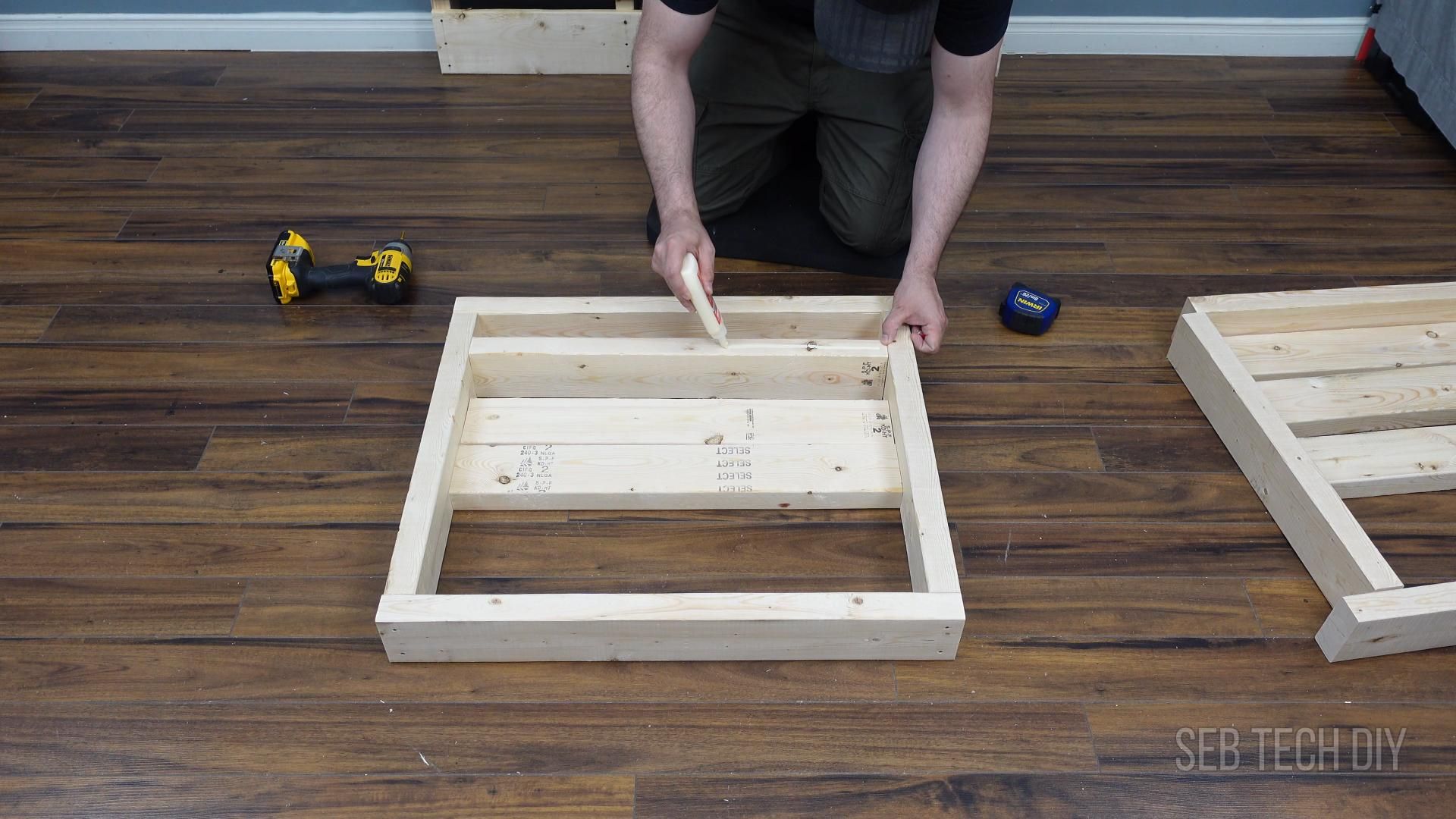 Easy Outdoor Sofa From 2x4s and Two Power Tools! : 12 Steps (with ...