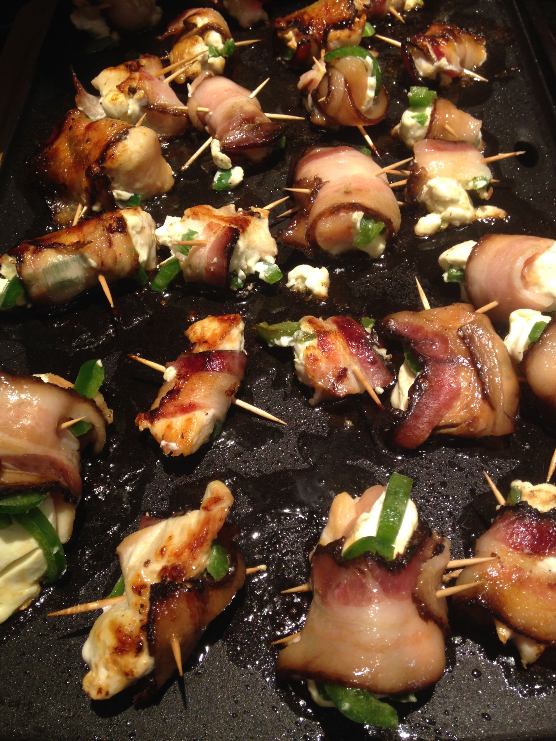 Melt in Your Mouth Bacon Chicken Poppers : 6 Steps (with Pictures ...