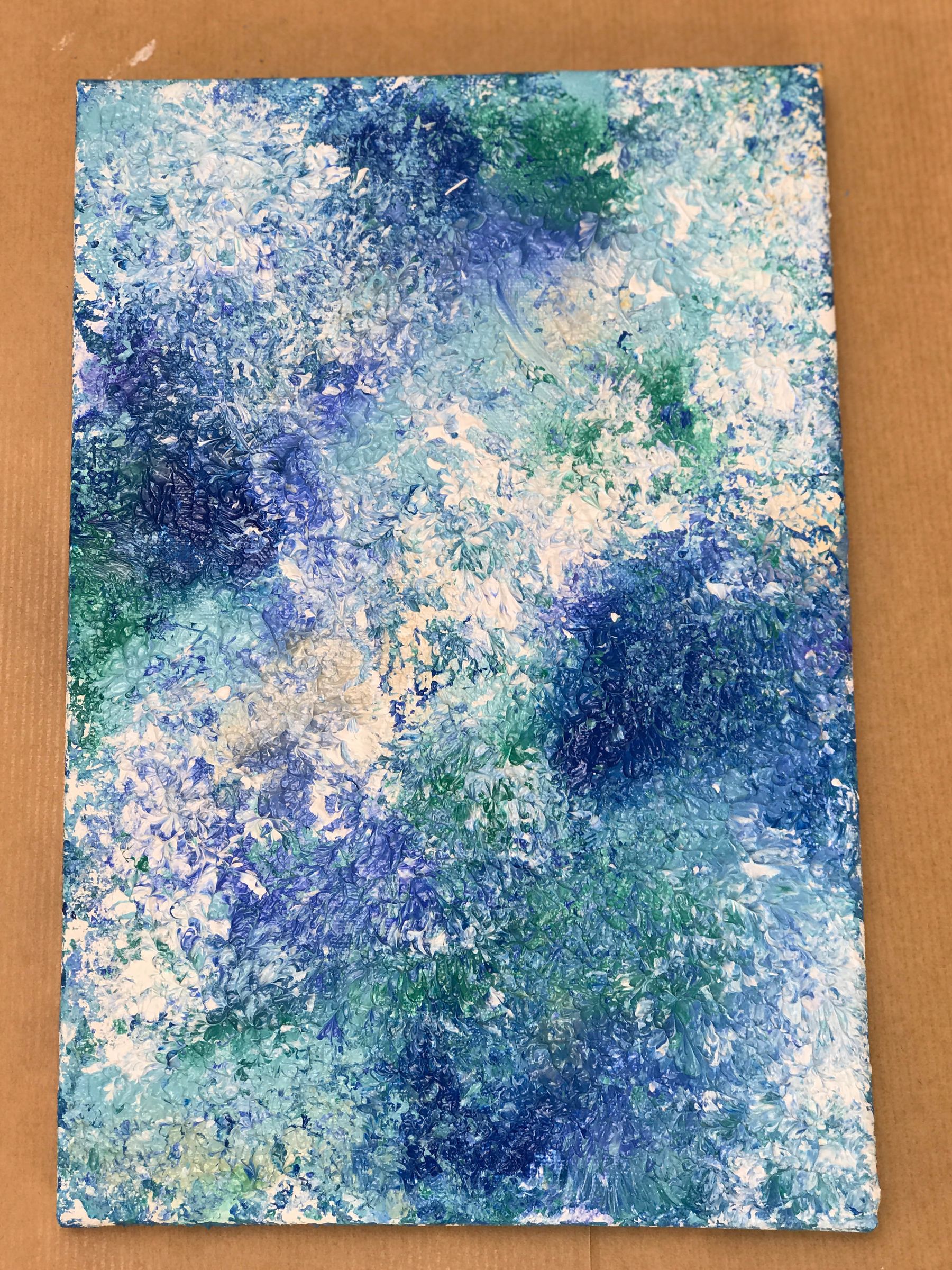 DIY Gold Acrylic Abstract Painting : 13 Steps (with Pictures ...