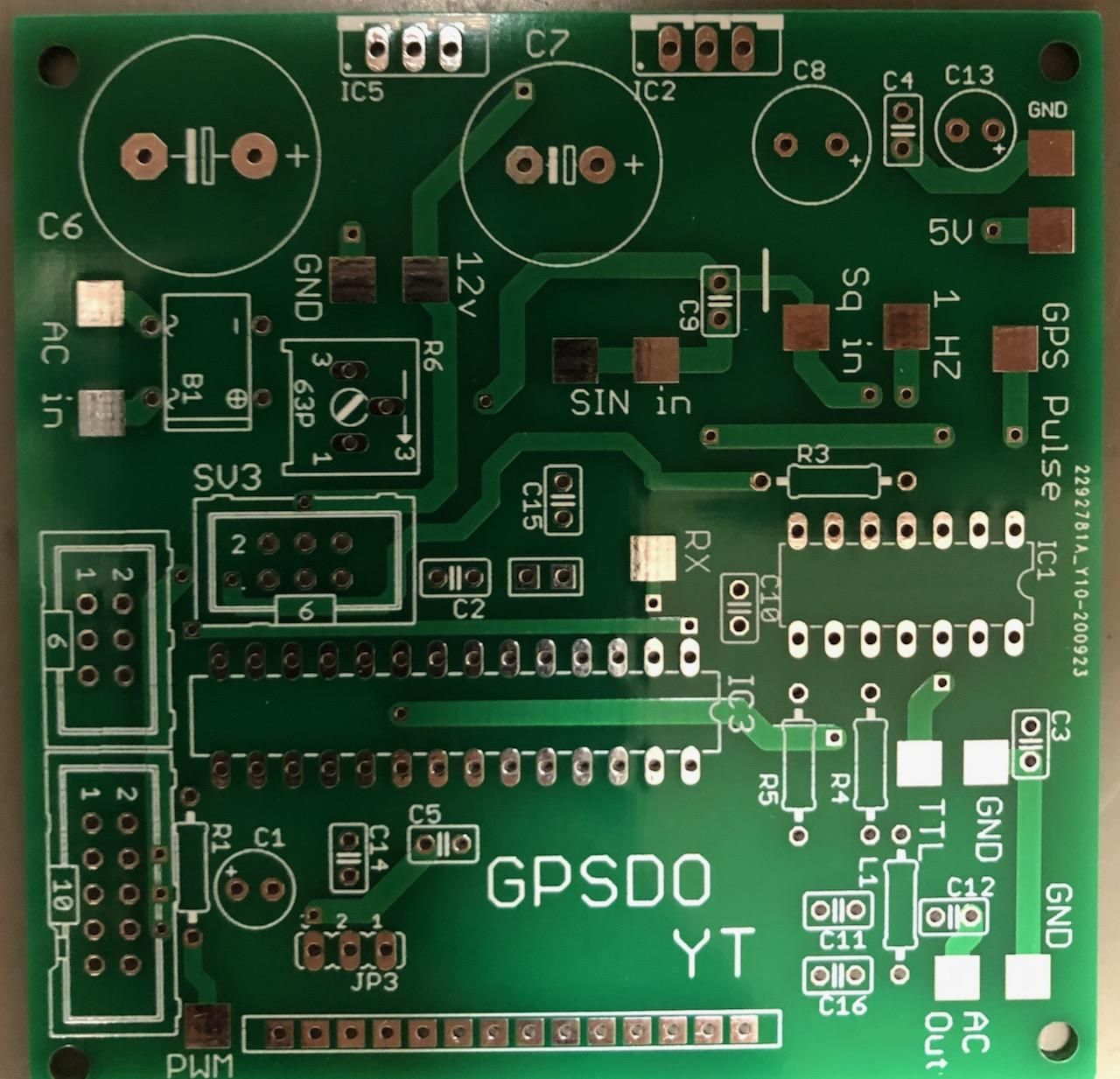 GPSDO YT 10 Mhz Lcd 2x16 With LED, UTC Time and GPS Localisation. : 25 ...