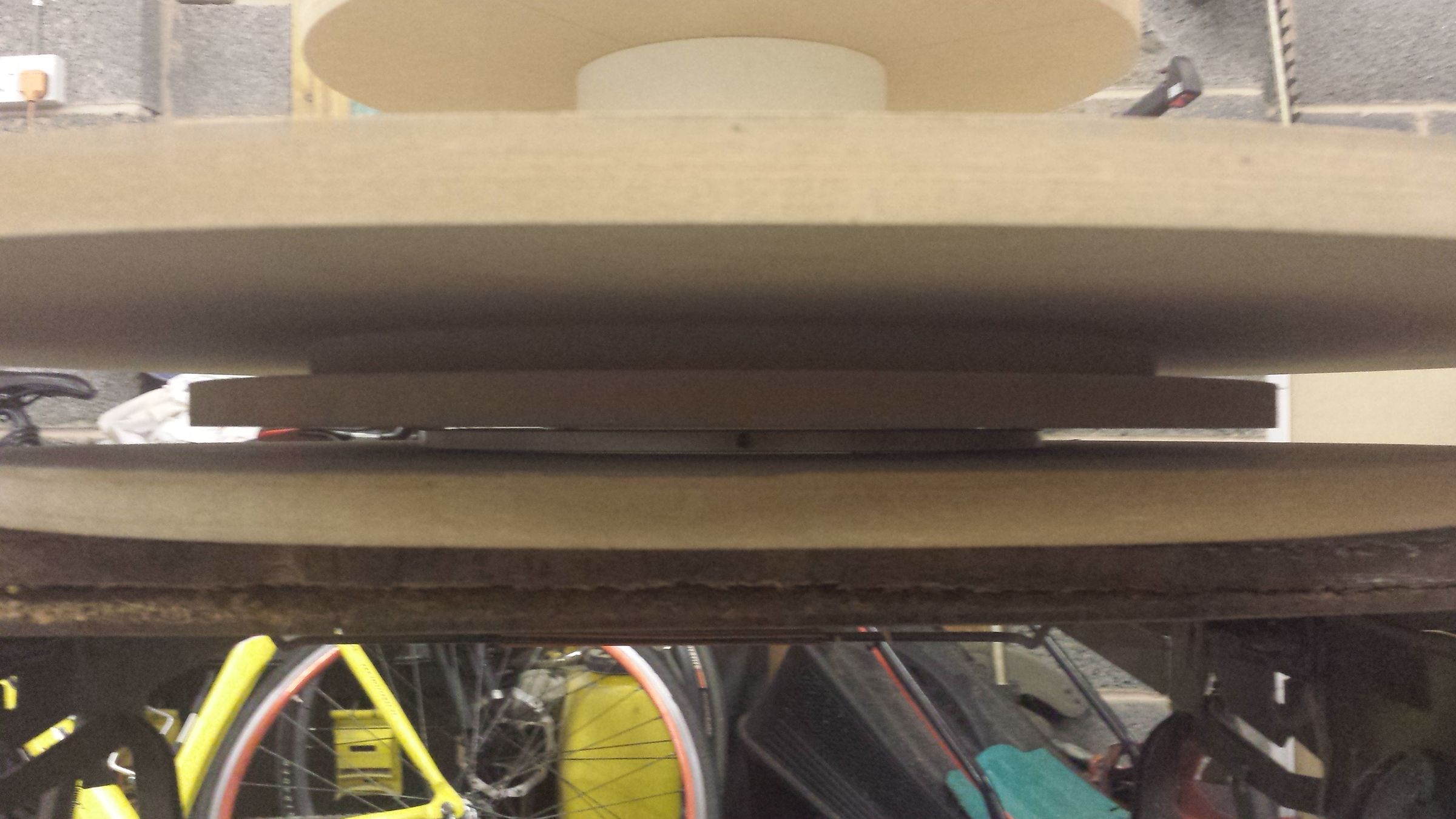 360 Rotating Platform With Fixed Central Platform : 8 Steps (with ...