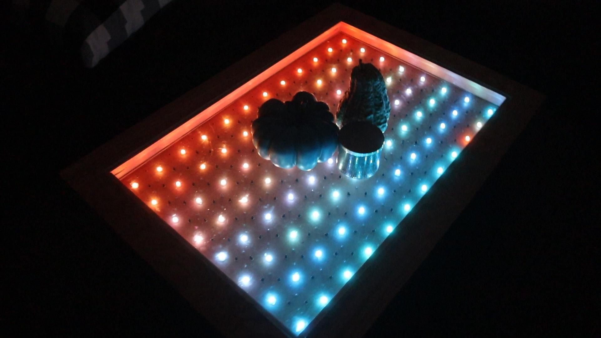 Arduino Interactive LED Coffee Table : 6 Steps (with Pictures ...