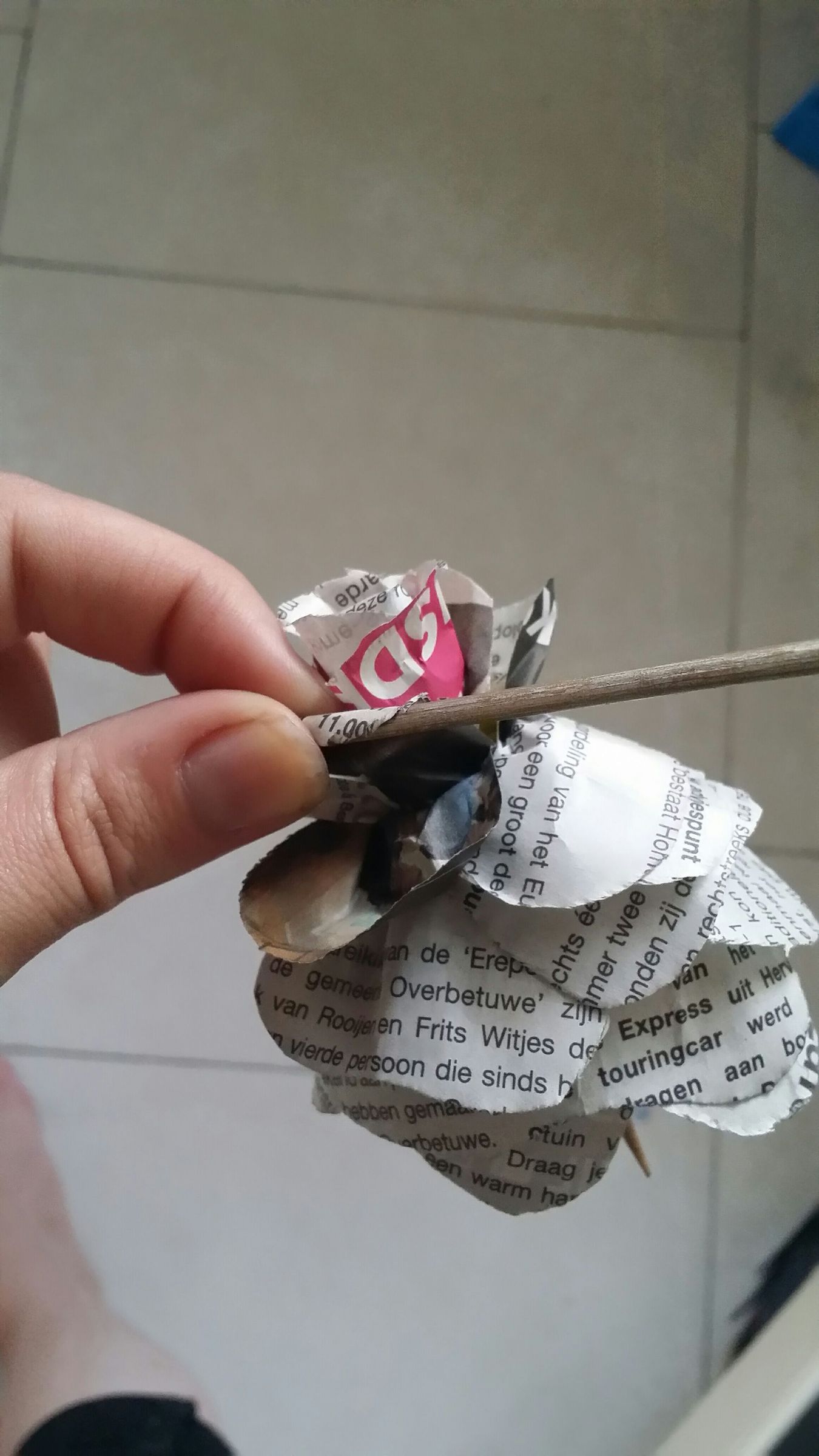 Newspaper Roses : 8 Steps - Instructables