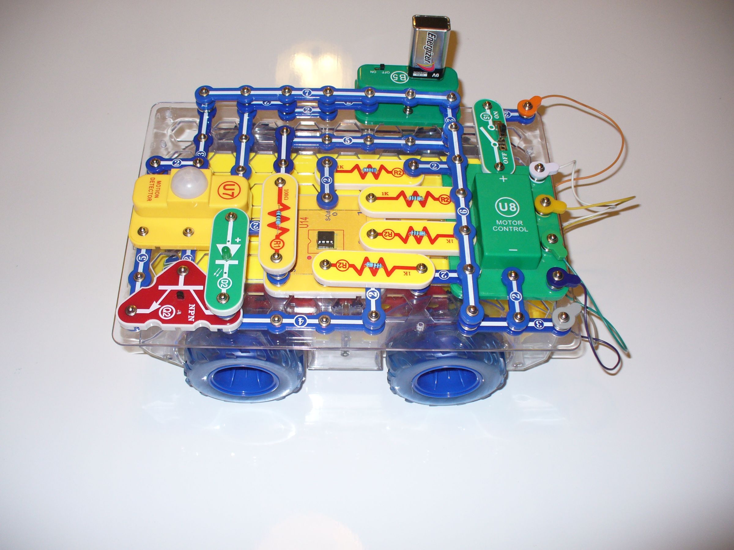 Hack the Snap Circuits Rover : 7 Steps (with Pictures) - Instructables