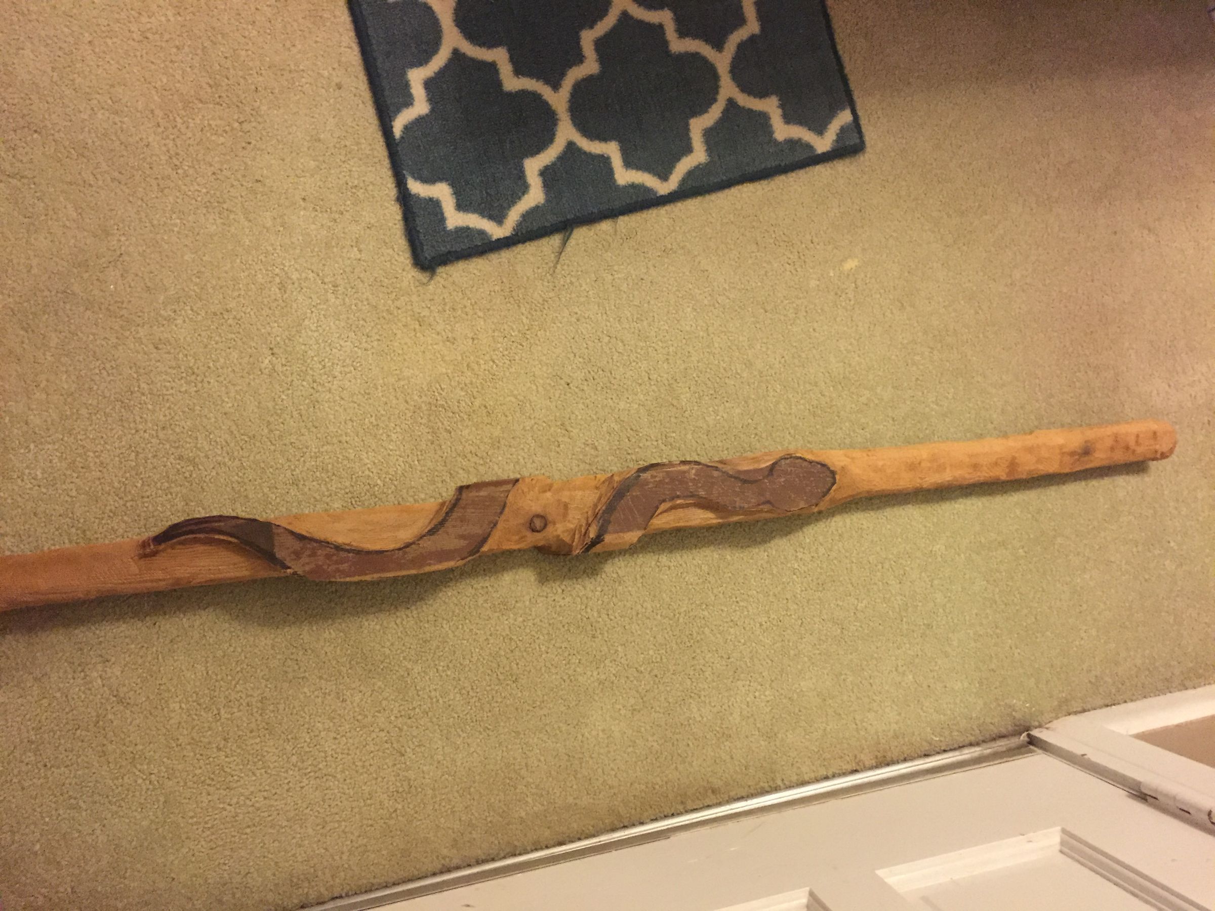 Carved Snake Cedar Walking Stick : 9 Steps (with Pictures) - Instructables