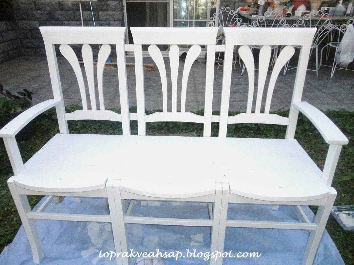 Make a Bench From Chair : 5 Steps - Instructables