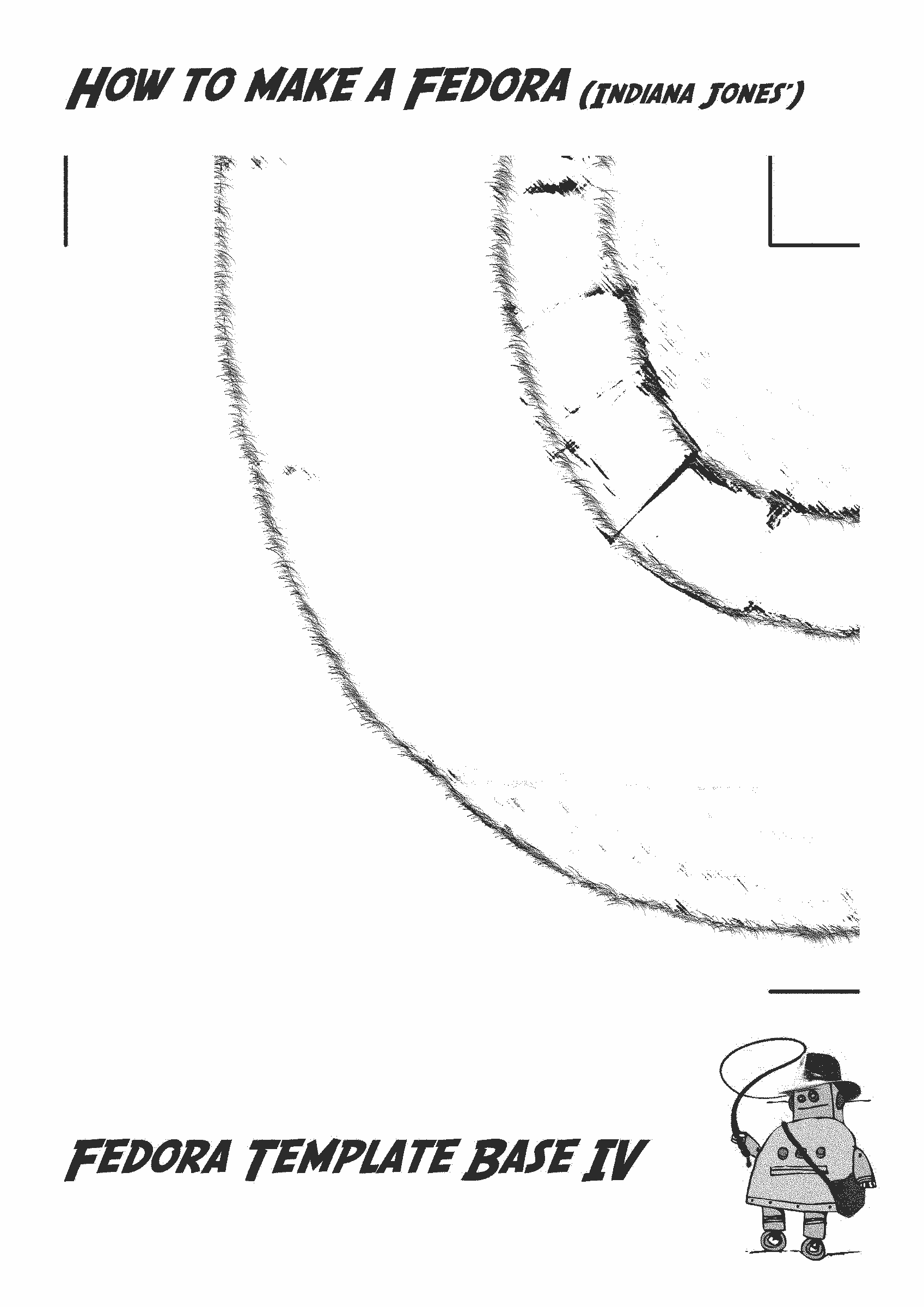 How to Make a Fedora (Indiana Jones') : 8 Steps (with Pictures ...