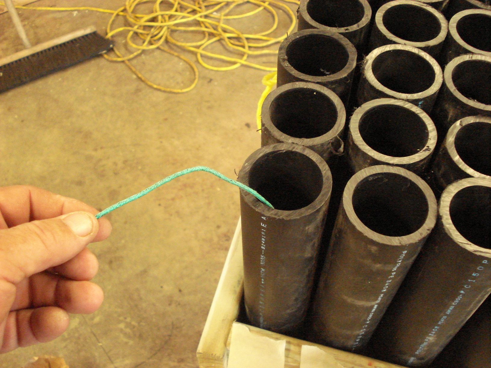 Wireless Remote Fireworks Tube Rack Diplay : 9 Steps (with Pictures ...