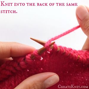 How to Knit Front & Back...an Easy Knitting Stitch! : 5 Steps (with ...