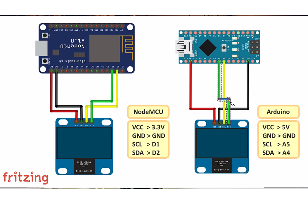 OLED I2C Display Arduino/NodeMCU Tutorial : 15 Steps - Instructables