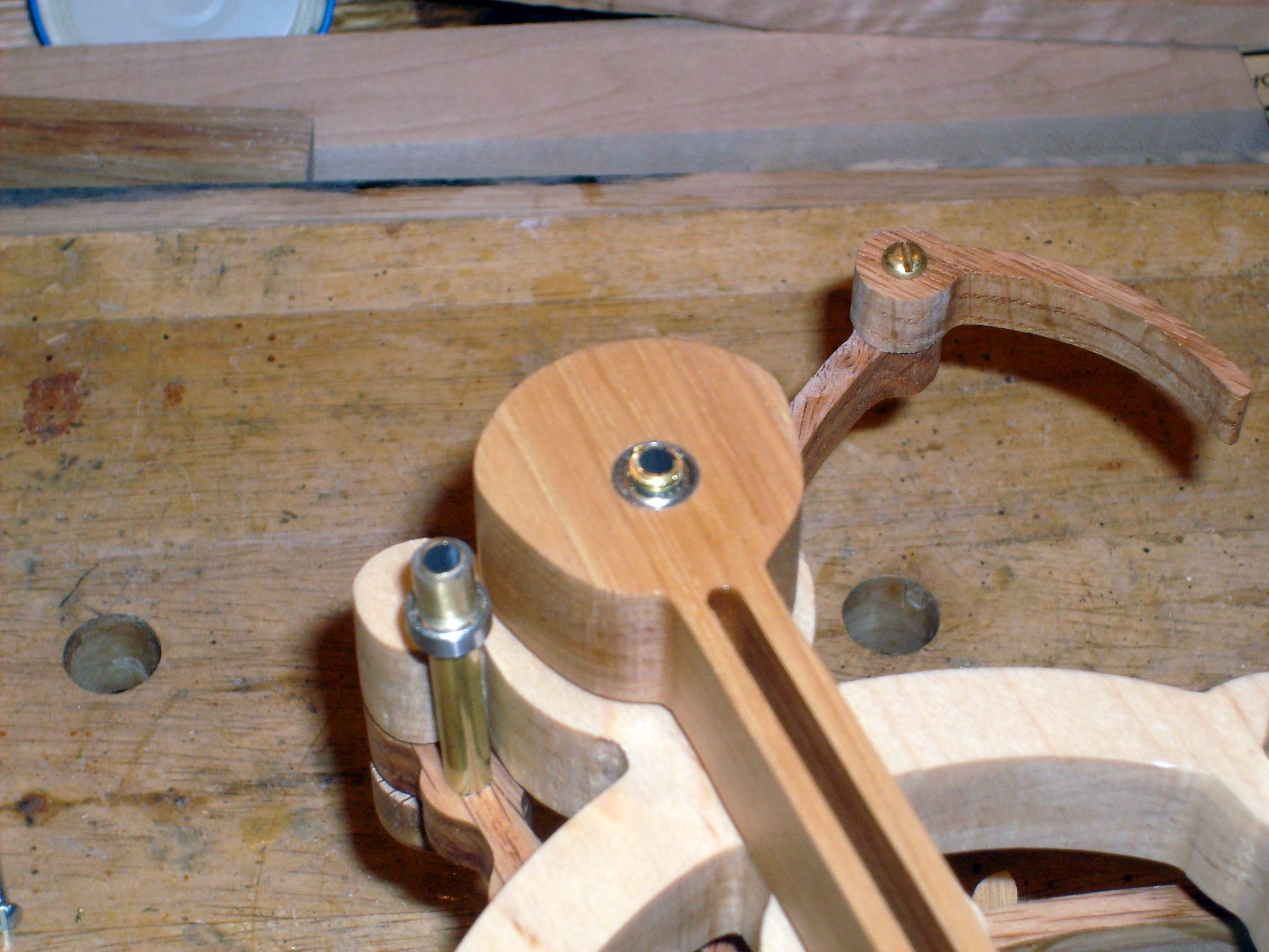 A Wood Gear Clock With a Unique Drive Mechanism : 34 Steps (with ...