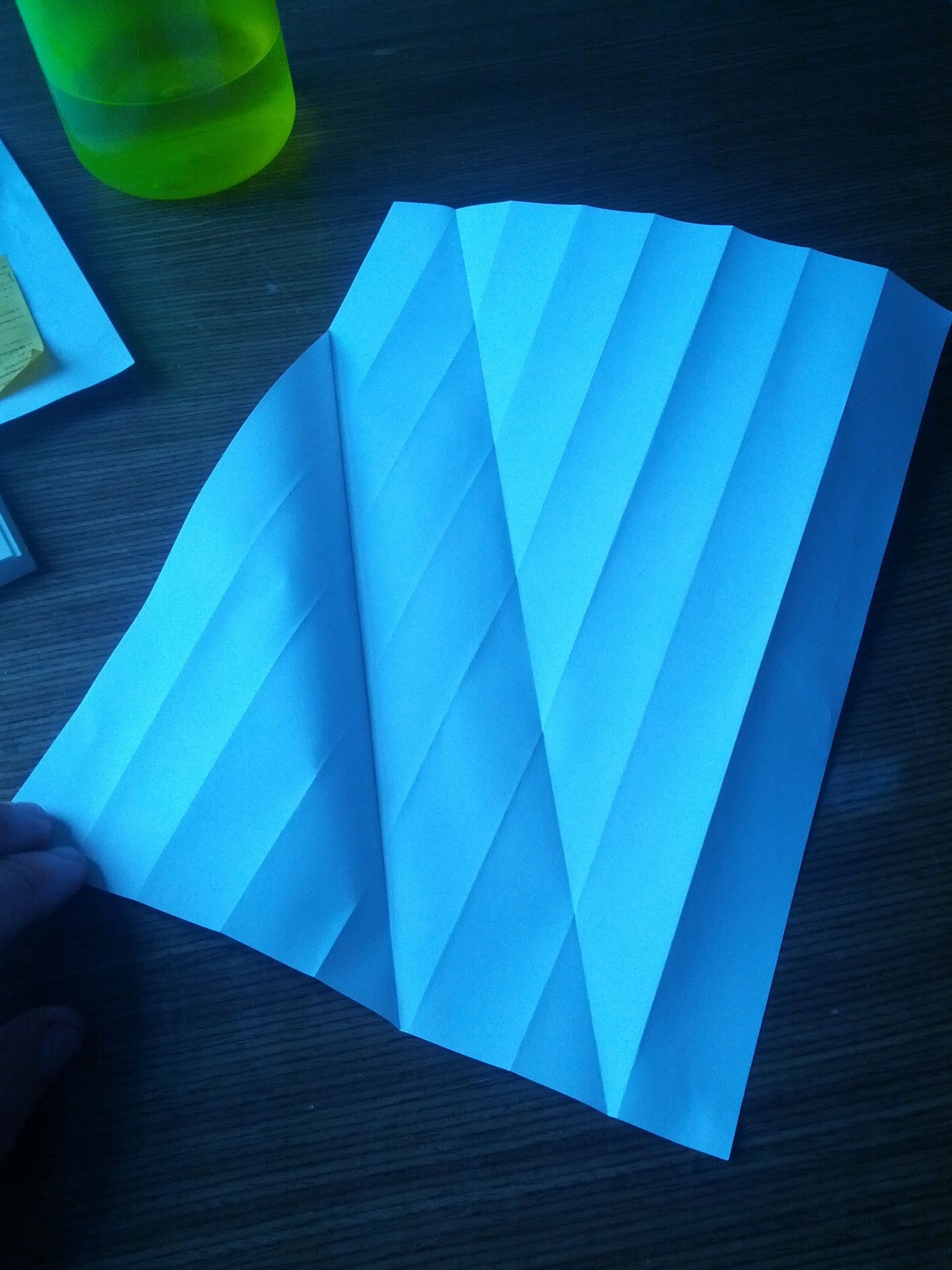 Paper Folded Barrel Structure - Instructables