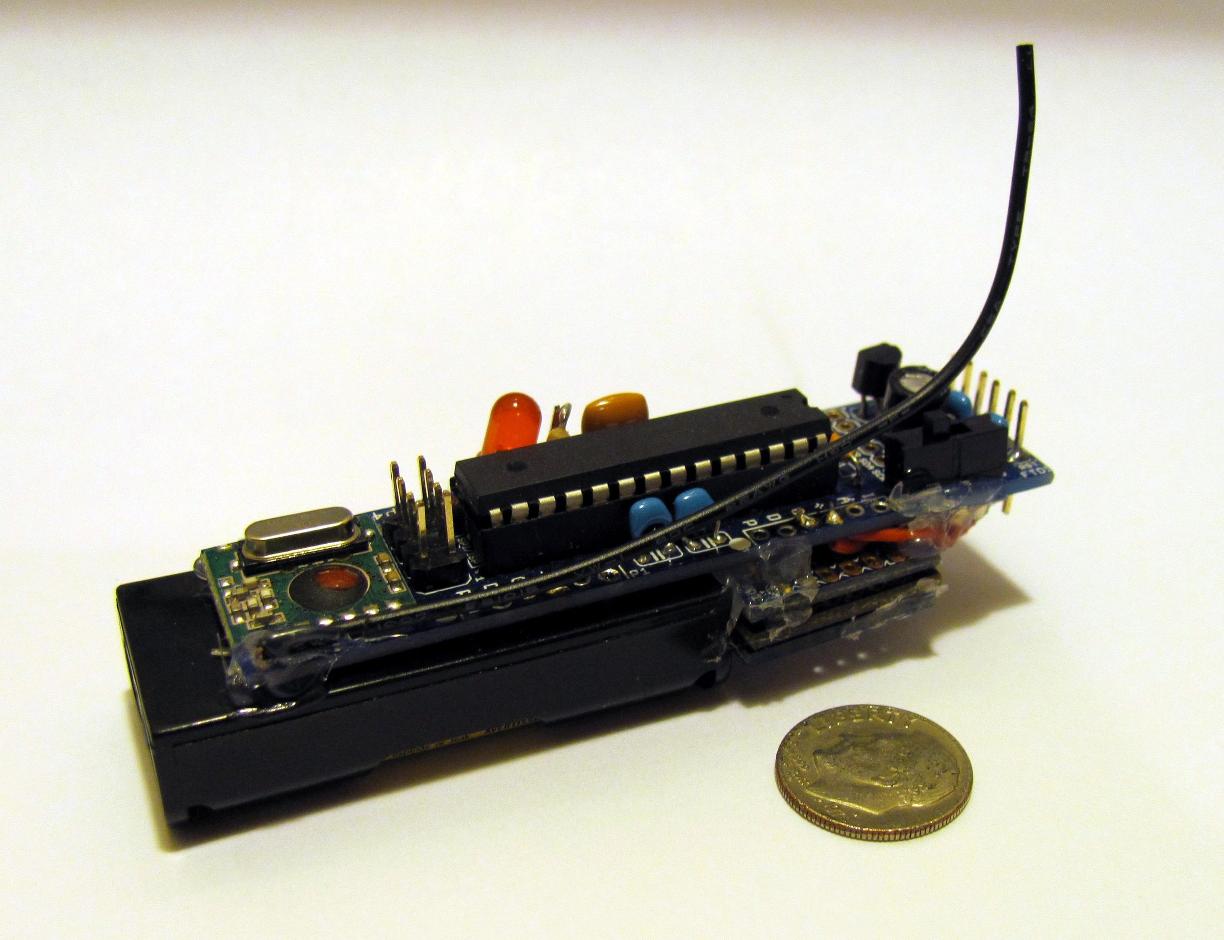 Radio Telemetry for a Model Rocket : 6 Steps (with Pictures ...