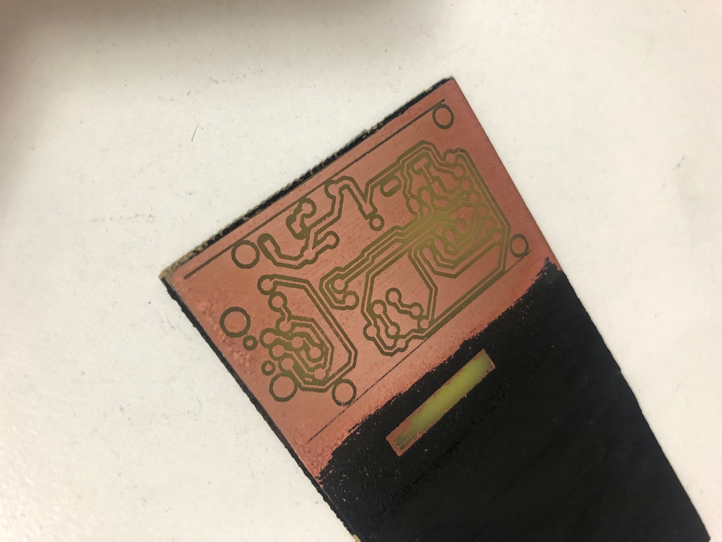 How to Make a Custom PCB Using a Low Power Laser Engraver : 8 Steps (with Pictures) - Instructables