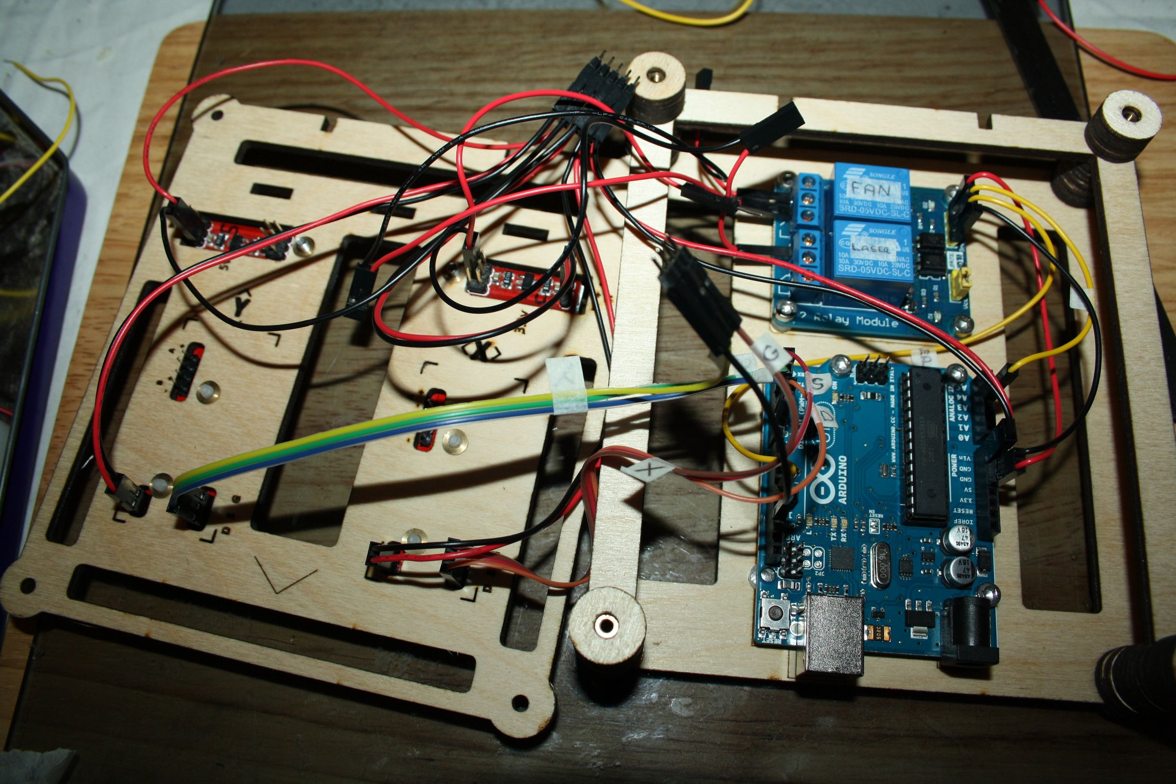 The MicroSlice V1 | a Tiny Arduino Laser Cutter : 10 Steps (with ...