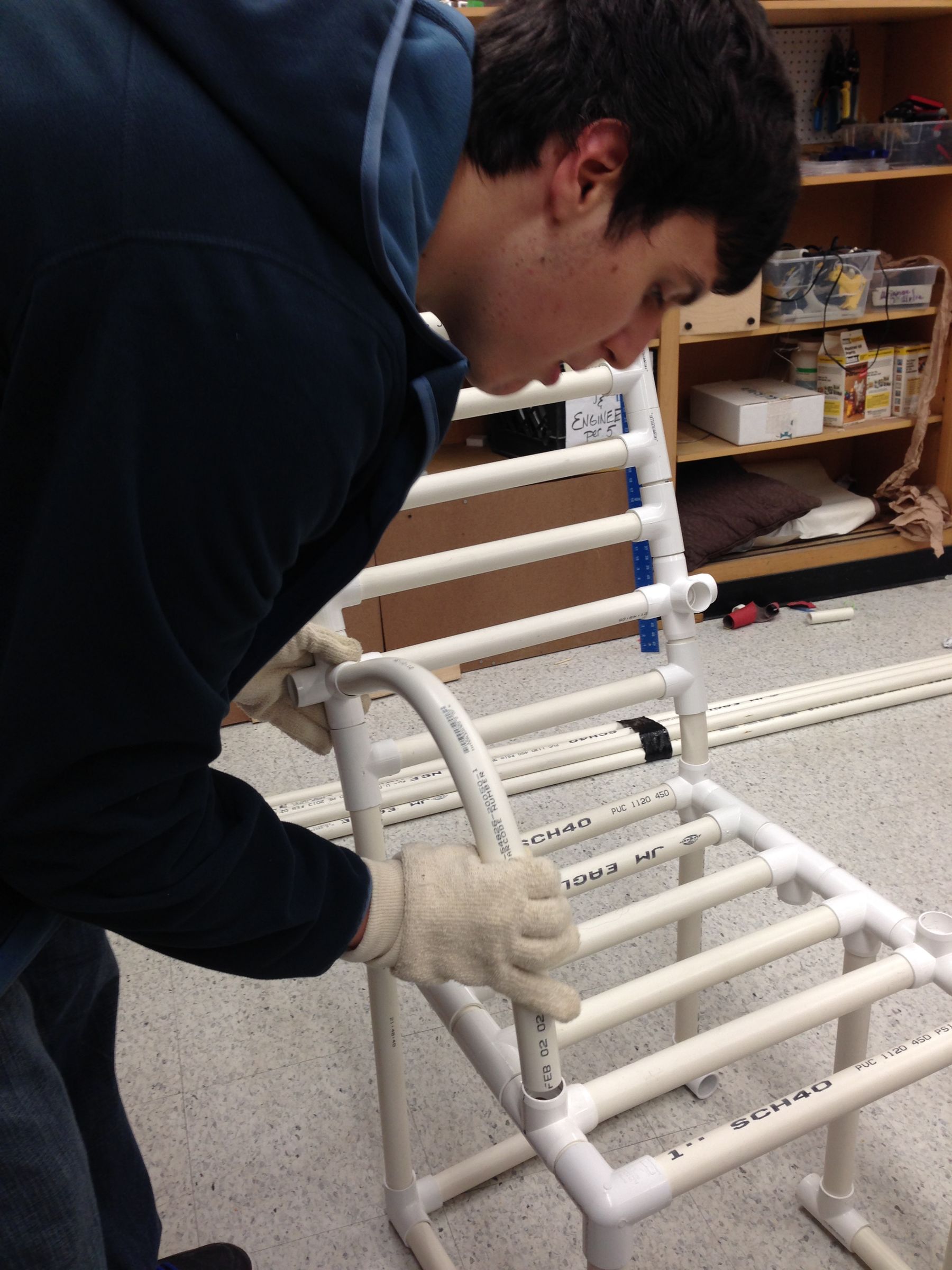 PVC Chair : 9 Steps - Instructables