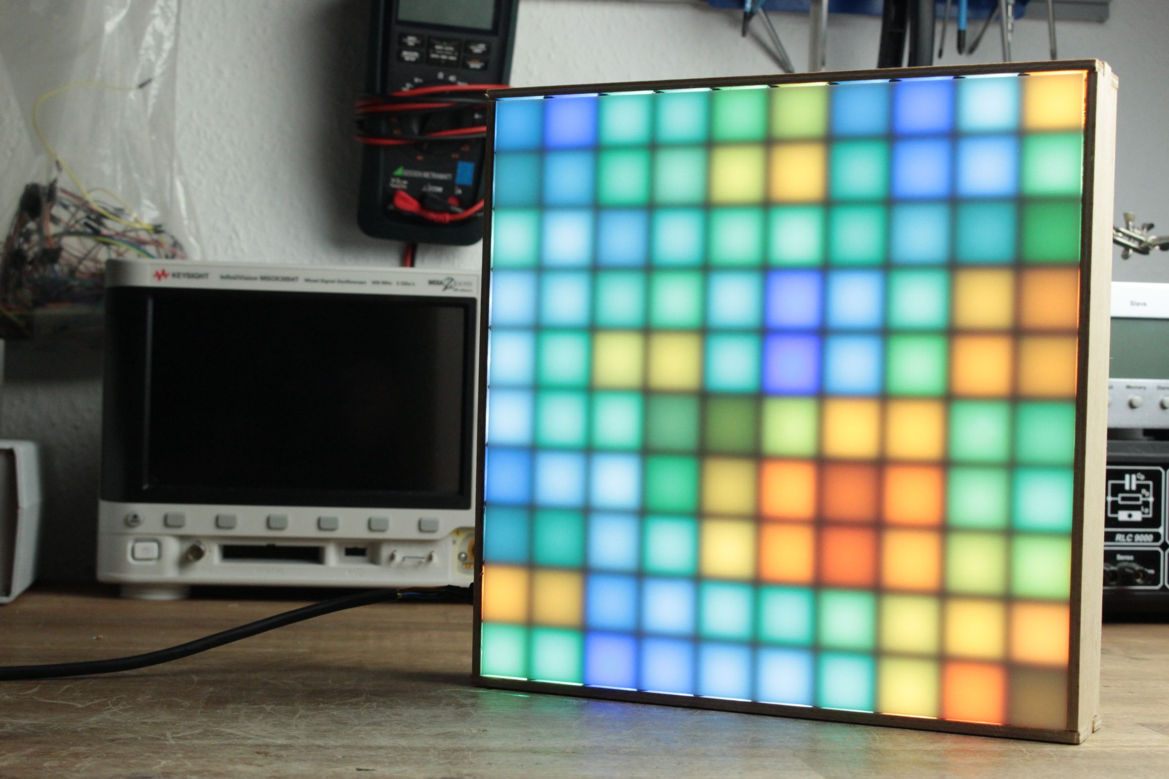 Make Your Own 10x10 LED Matrix : 5 Steps (with Pictures) - Instructables