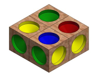Instant Insanity Puzzle : 24 Steps (with Pictures) - Instructables