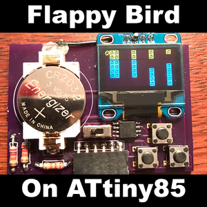 Flappy Bird on ATtiny85 and OLED Display SSD1306 : 6 Steps (with ...