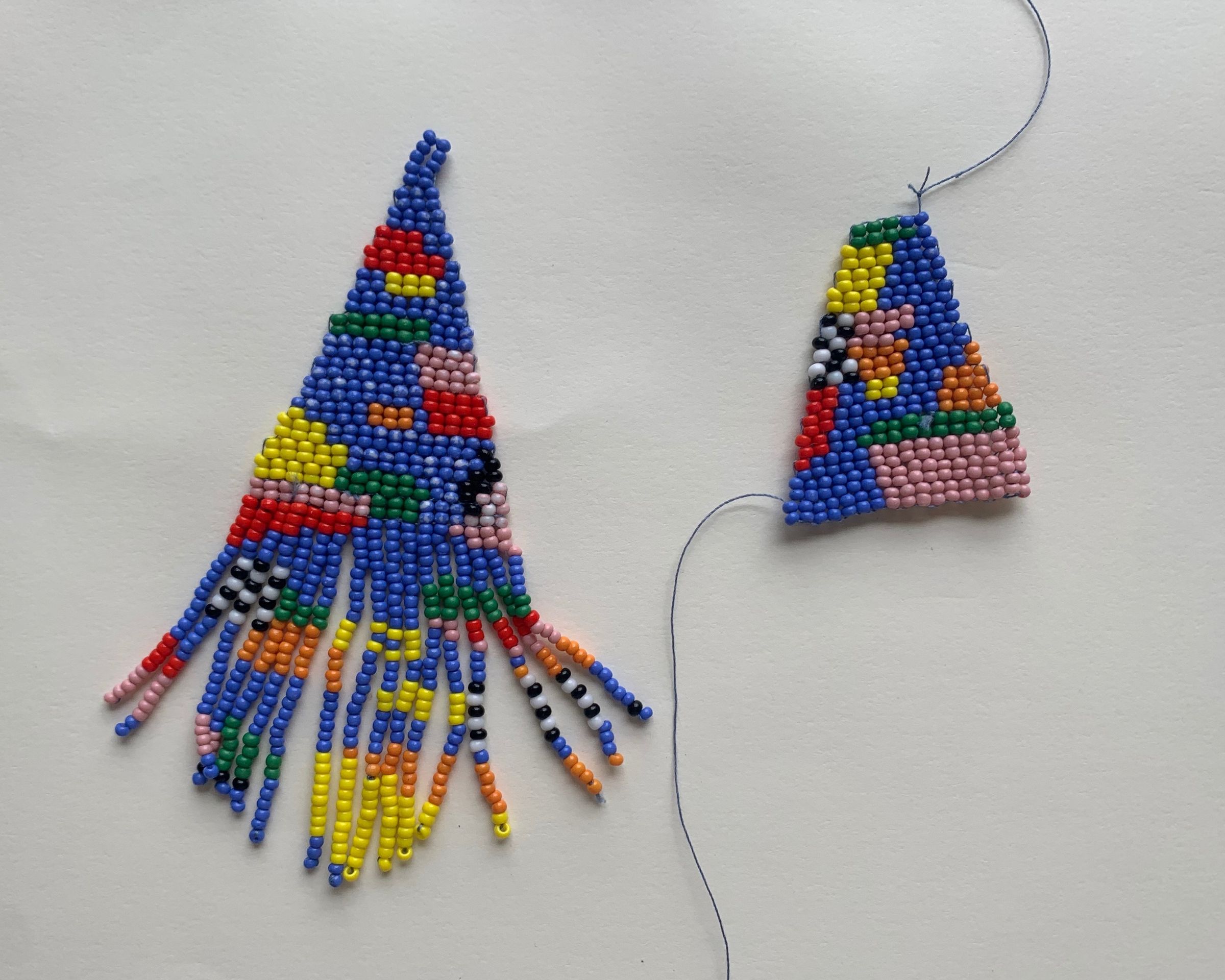 Beaded Fringe Earrings : 13 Steps (with Pictures) - Instructables