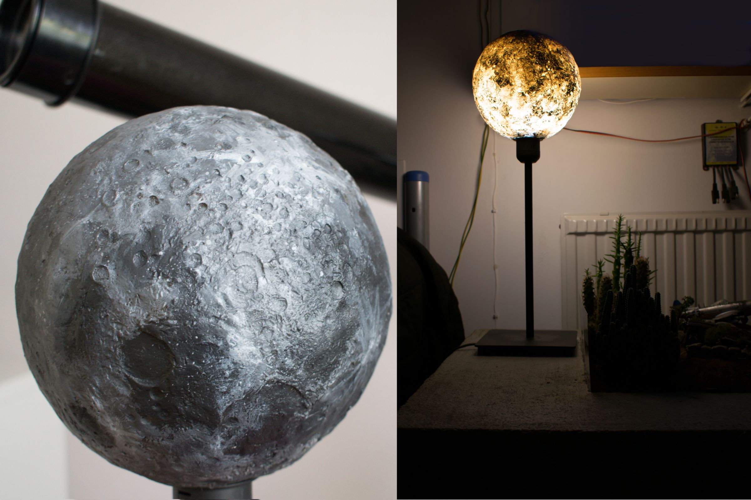 3D Moon Lamp (Concrete&Resin) : 5 Steps (with Pictures) - Instructables