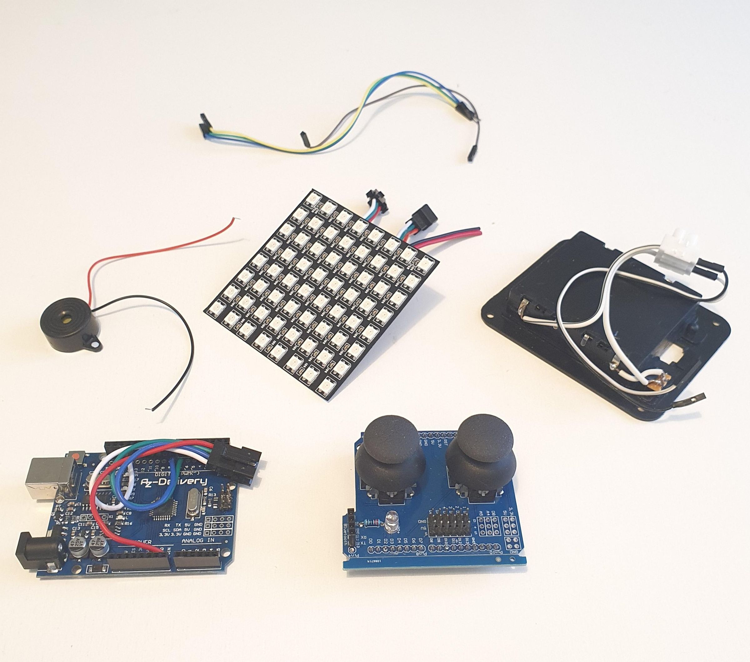 Complete Arduino-based 3D-printed Battery-powered Mini Retro Arcade ...