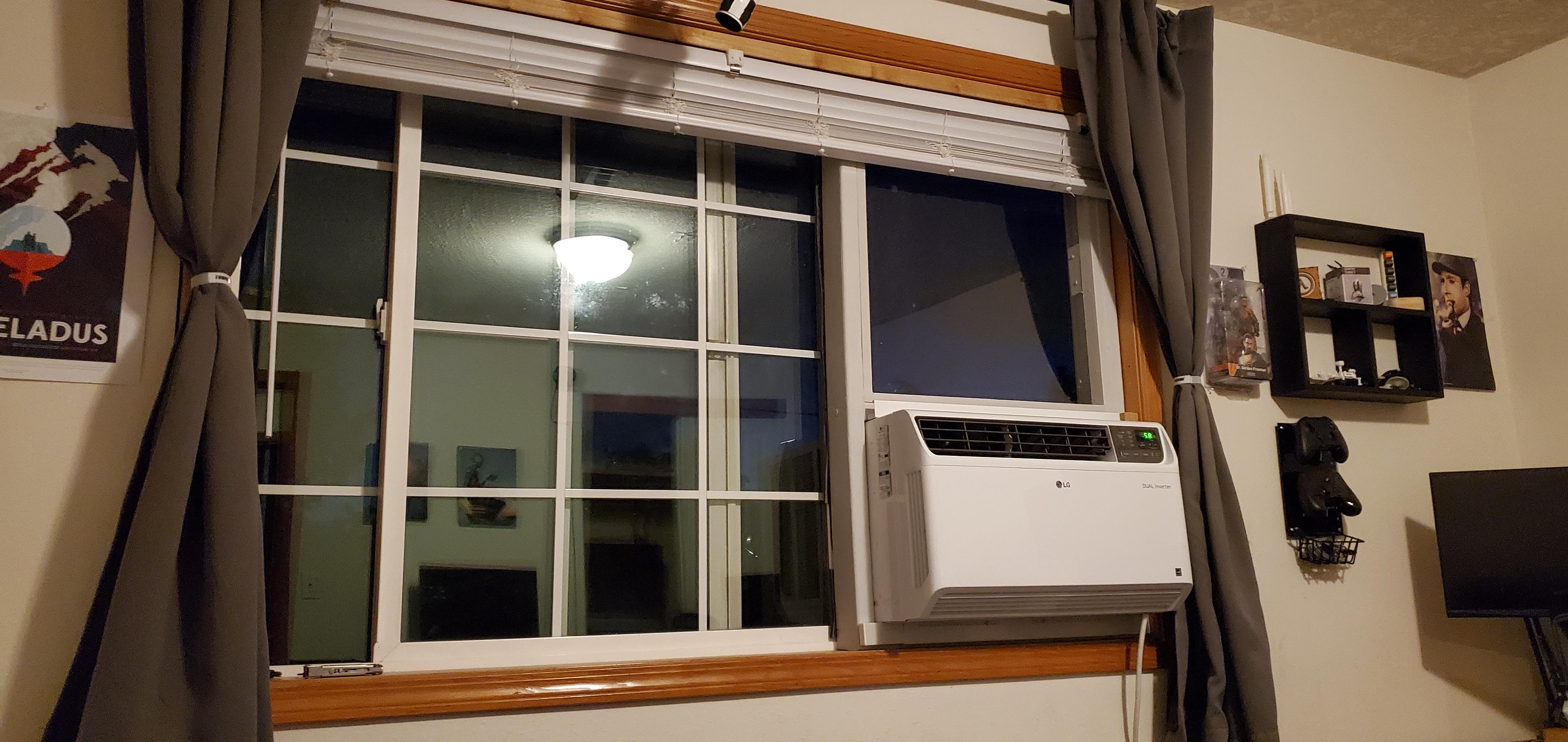 Mounting a Standard Air Conditioner in a Sliding Window (From the ...