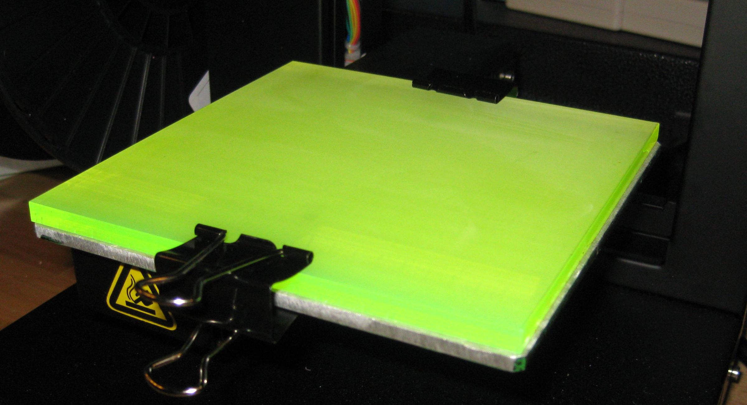 Reusable Acrylic 3D Printing Baseplate : 4 Steps (with Pictures ...