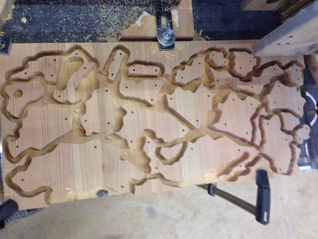 Wooden World Map. : 11 Steps - Instructables