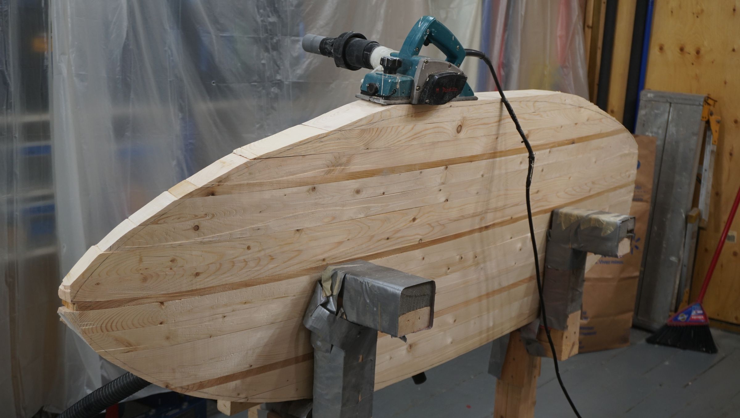 How to Make a Chambered Wooden Surfboard : 18 Steps (with Pictures ...