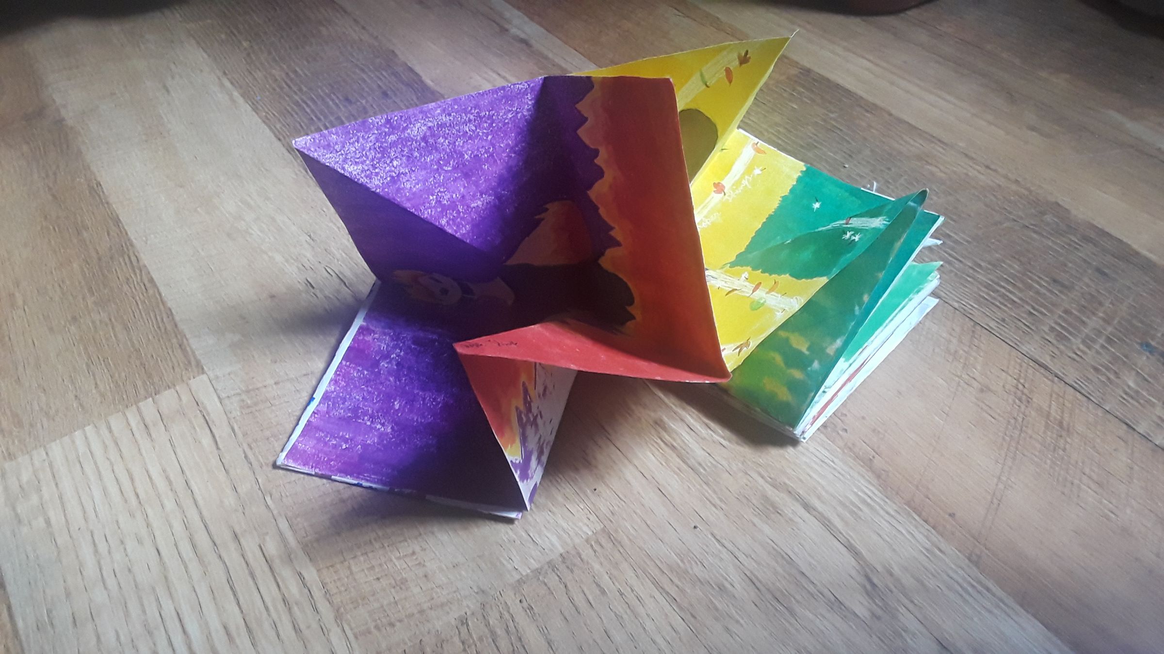 Folded Paper Book : 4 Steps - Instructables