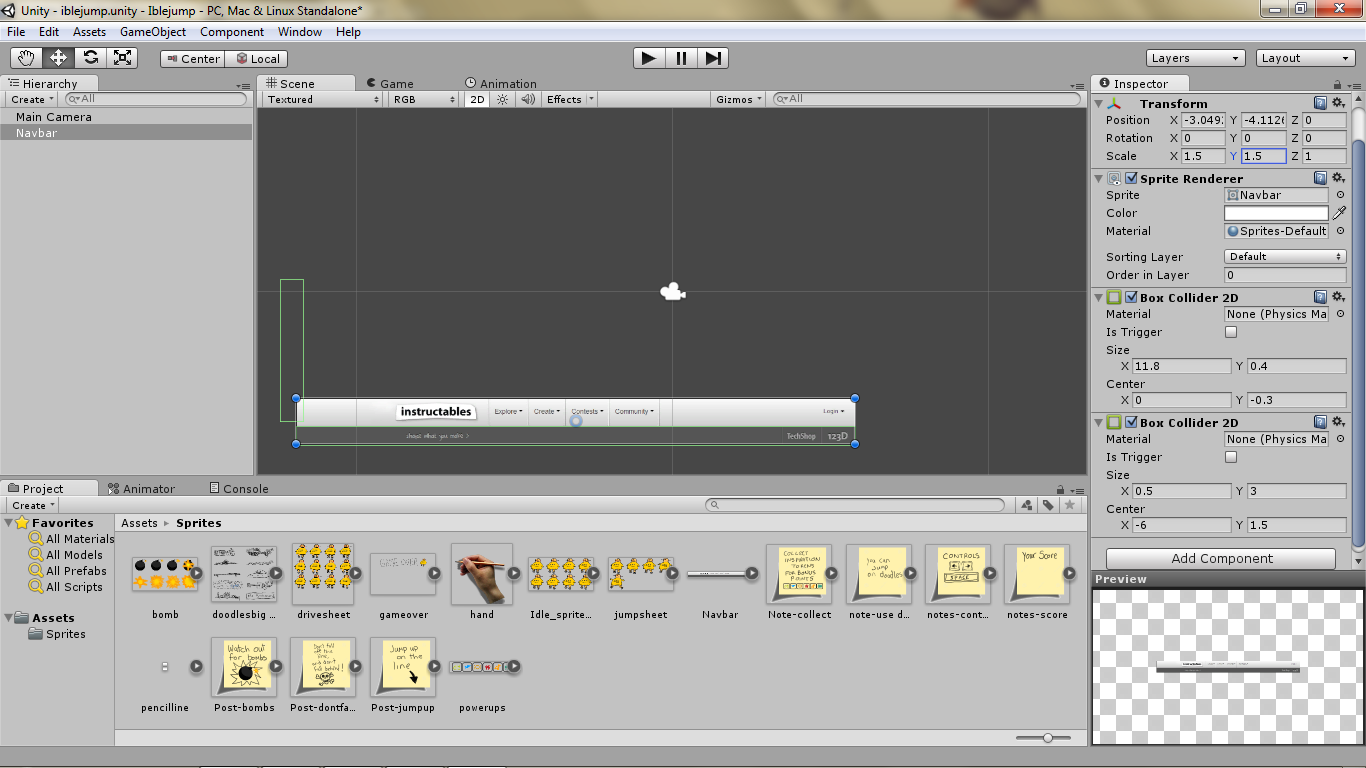 Make a 2D Video Game With Unity : 19 Steps (with Pictures) - Instructables