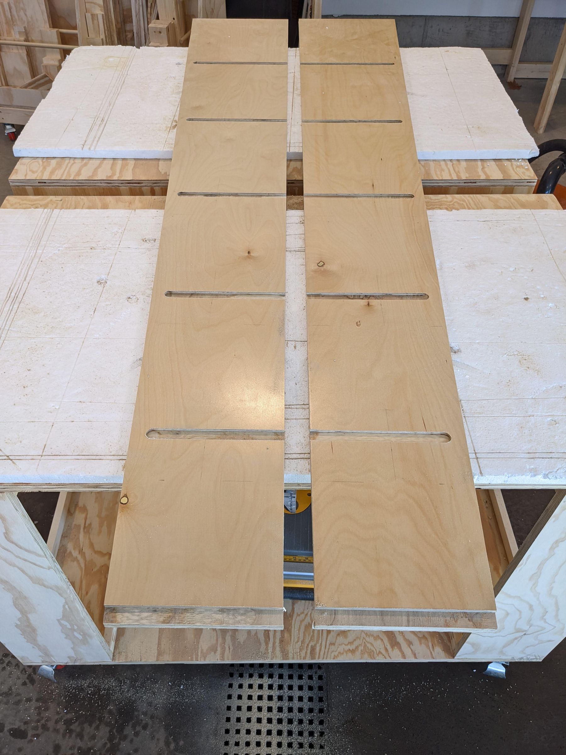 One-Sheet Plywood Angled Bookshelf (Midcentury Modern) : 15 Steps (with ...