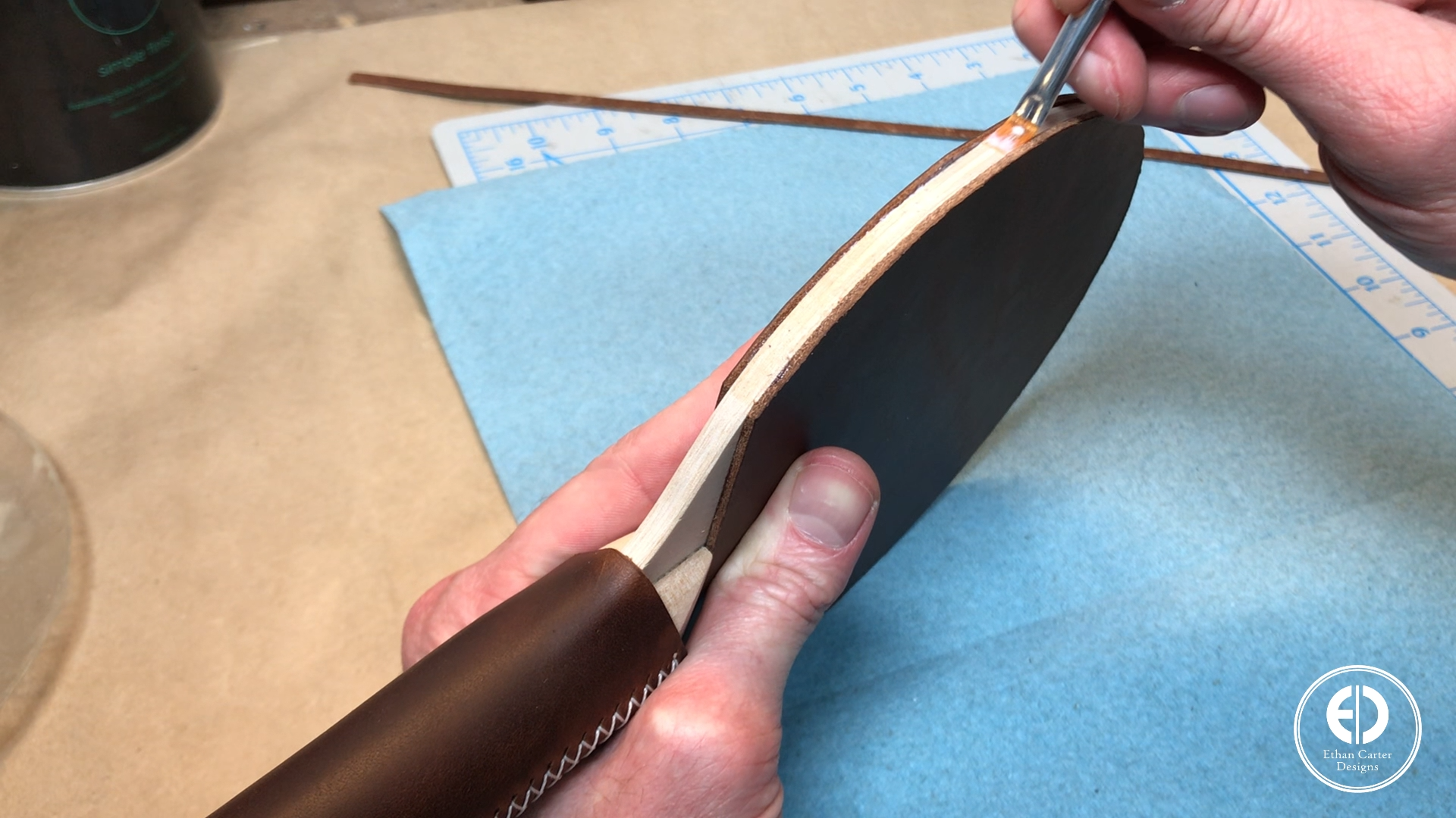 How to Make Leather Ping Pong Paddles : 8 Steps (with Pictures ...