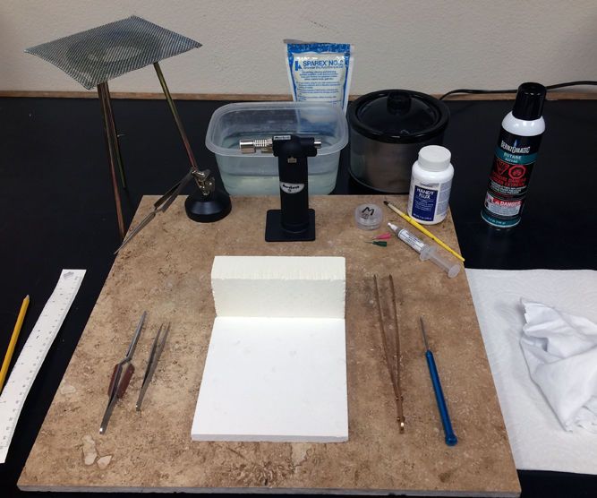 Solder Jewelry at Home: Set-up & Bangle Soldering : 12 Steps ...