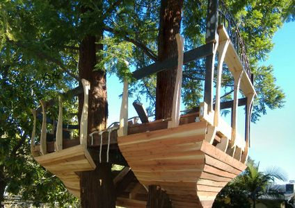 Pirate Ship Tree House : 8 Steps (with Pictures) - Instructables